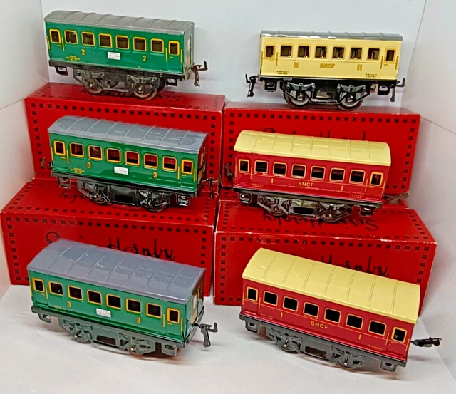 HACHETTE COLLECTION - Série HORNBY - Echelle O - Mécanique - 6 wagons ...