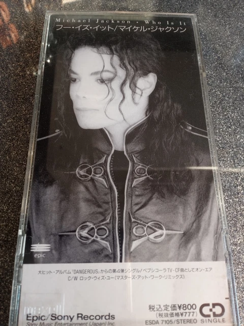 MICHAEL JACKSON WHO Is It Rare 1992 Japan 3 Inch Cd £29.99 - PicClick UK