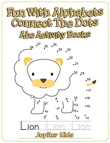 FUN WITH ALPHABETS Connect The Dots: Abc Activity Books.9781683054016 New