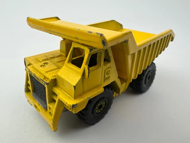 HOT WHEELS 1979 Caterpillar CAT Dump Truck Yellow Blackwall Malaysia £9 ...