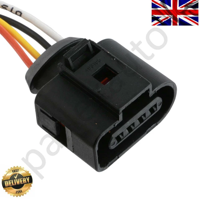4 PIN MAP Sensor Connector Plug Socket Wiring For Audi Seat Skoda VW ...