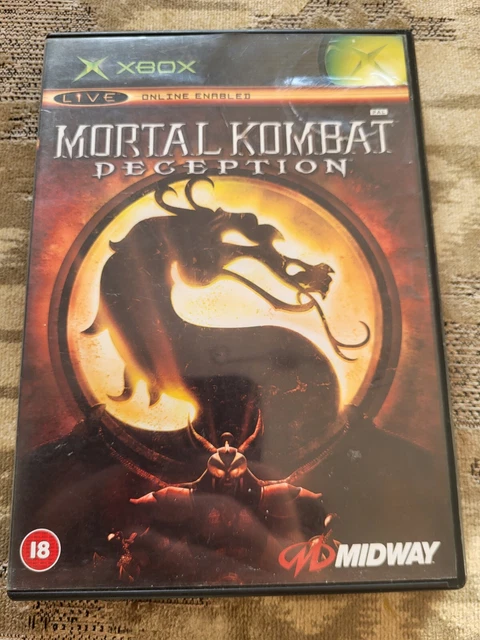 MORTAL KOMBAT DECEPTION gioco originale Microsoft Xbox GRATUITO P&P EUR ...