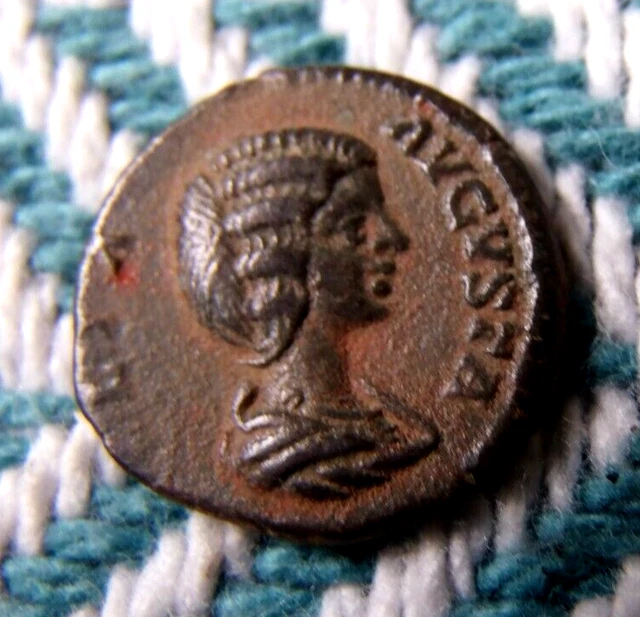 ROMAN BRONZE DENARIUS Julia Domna, wife of Septimius Severus £11.50 ...