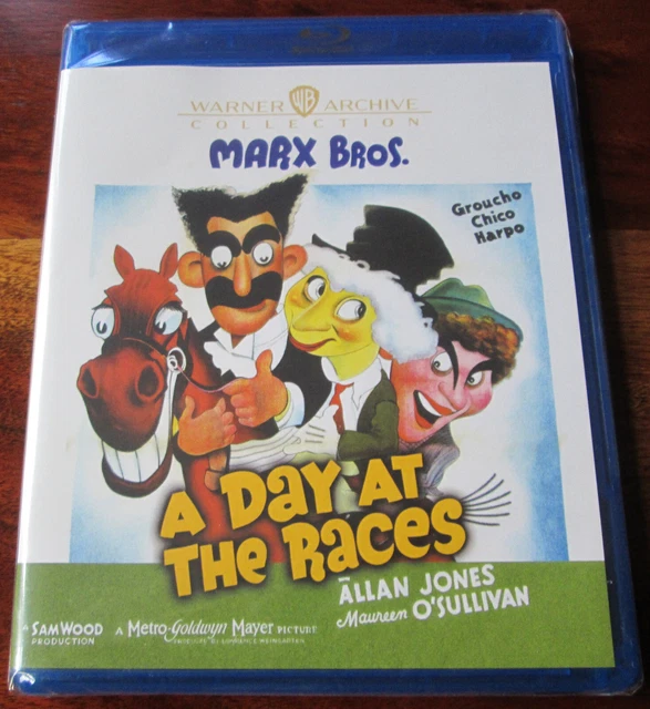 A DAY AT The Races (1937) Blu-ray (Region ABC) Warner Archive Marx Bros ...