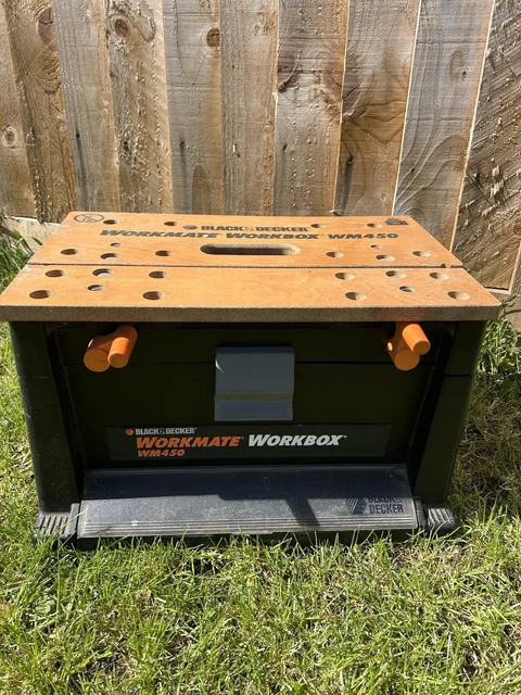 BLACK+DECKER WM450 Workmate Workbox £47.52 - PicClick UK