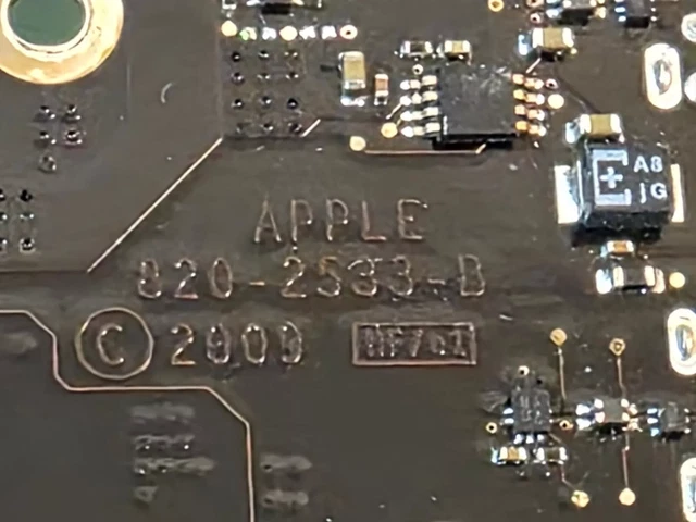 MACBOOK PRO 15& A1286 2009 Logic Board Core 2 Duo 2.53GHz 820-2533-B ...