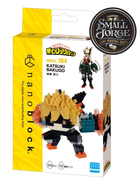 KATSUKI BAKUGO - Nanoblock My Hero Academia Series 2 NBCC-184 Lvl 2 250 ...