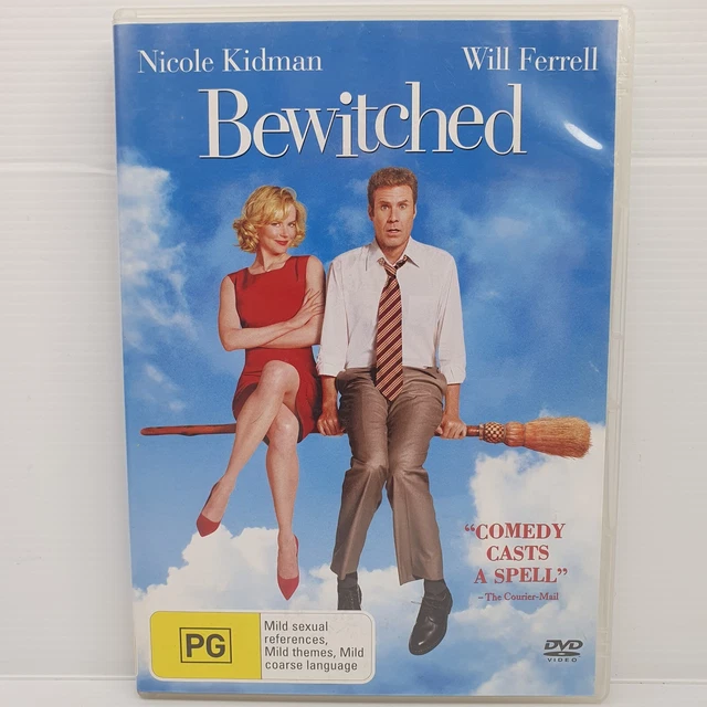 BEWITCHED DVD - Nicole Kidman - Will Ferrell Very Good Condition + Free ...