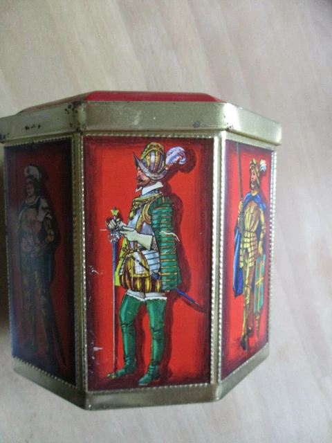 ALTE LEBKUCHENDOSE, BLECHDOSE, acht-eckig, EUR 9,90 - PicClick DE