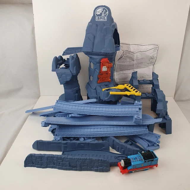 THOMAS & FRIENDS trackmaster motorised thomas daring drop railway set ...