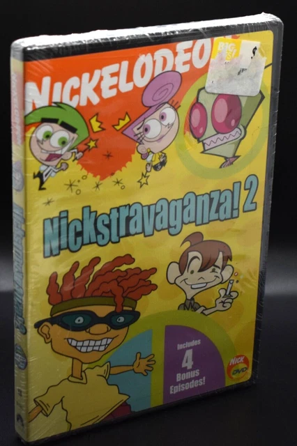 NICKELODEON NICKSTRAVAGANZA! 2 DVD Rugrats Rocket Power Invader Zim ...