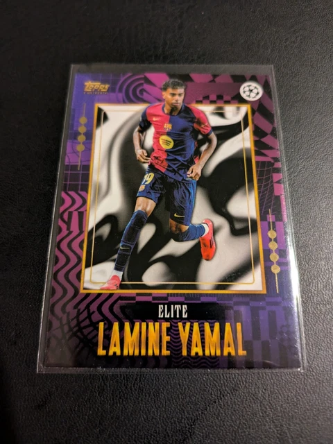 TOPPS UCC GOLD Elite 2024/2025 24/25 Lamine Yamal Insert Barcelona EUR 5,00 - PicClick DE