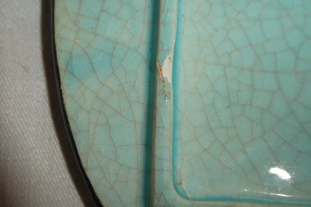 ANCIEN CENDRIER BOITE à cigarettes en faïence de Longwy avec le Blason ...