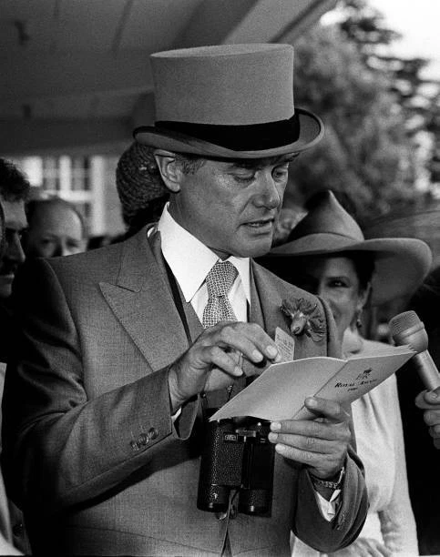 AMERICAN ACTOR LARRY Hagman, who plays JR Ewing in the televisi- 1980 ...