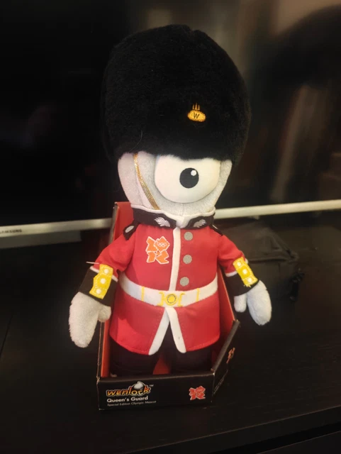 OFFICIAL LONDON 2012 Olympics Mascot Wenlock SPECIAL EDITION Queens ...