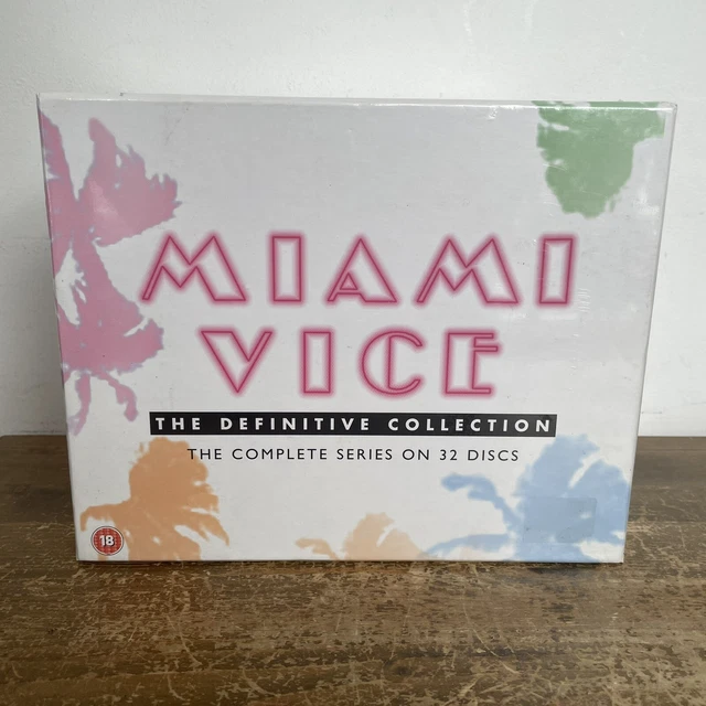 MIAMI VICE DVD Box Set - Definitive Collection - The Complete Series - 32 Discs EUR 76,96 ...