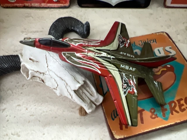 VINTAGE 2001 MATCHBOX Stealth Fighter MBAF 5 Zoll Druckgussflugzeug EUR ...