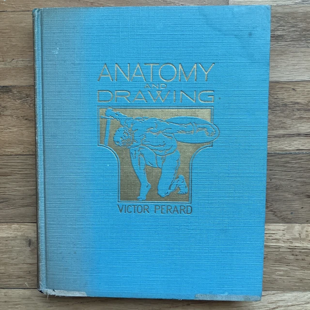anatomy-and-drawing-by-victor-perard-1936-3rd-edition-see-photos-9-00