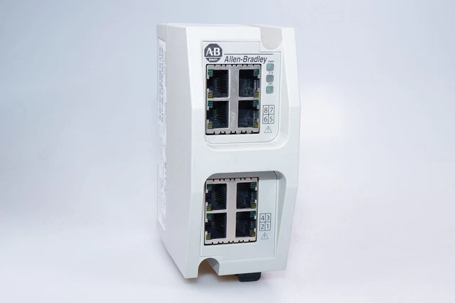 ALLEN-BRADLEY 1783-EMS08T/A STRATIX 6000 Ethernet Managed Switch + EUR ...