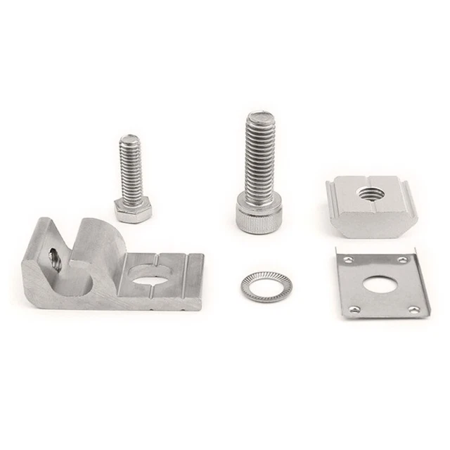 PHOTOVOLTAIC GROUNDING LUG Solar Panel Fasteners Clips Cable Clamps/for ...