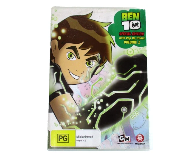 BEN 10 SPECIAL Edition Pop Up Trivia Volume 1 PG PAL R4 2009 Cartoon ...