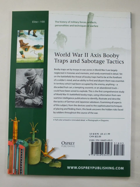 WORLD WAR II Axis Booby Traps and Sabotage Tactics (Elite, 100) £9.25 ...