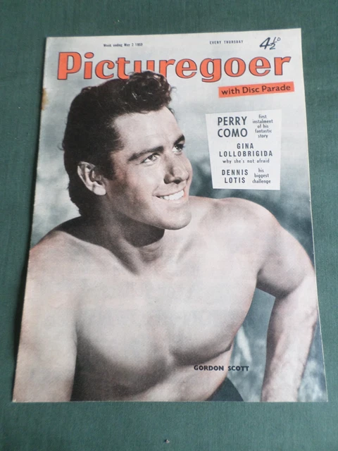 GORDON SCOTT - Tony Curtis - Picturegoer-Vintage Movie Mag 2 May 1959 £ ...