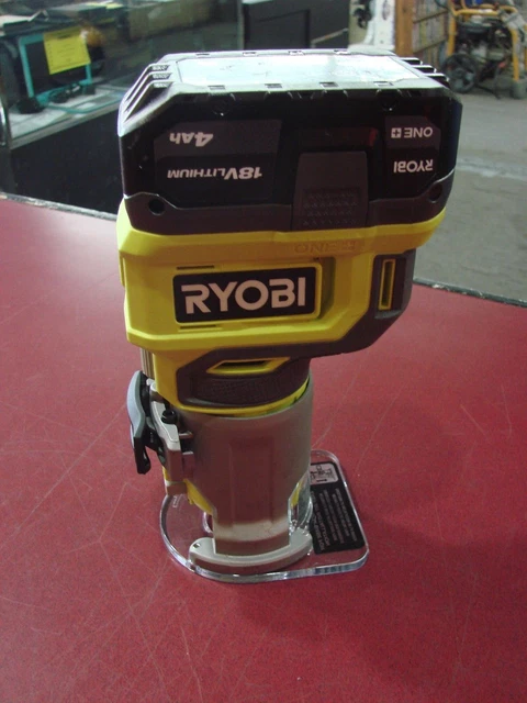RYOBI ONE+ PCL424 18V Cordless Compact Fixed Base Router $49.99 - PicClick