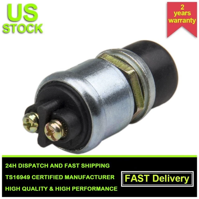 12 VOLT DC Heavy-Duty Momentary Push-Button Engine Starter Switch (50 ...