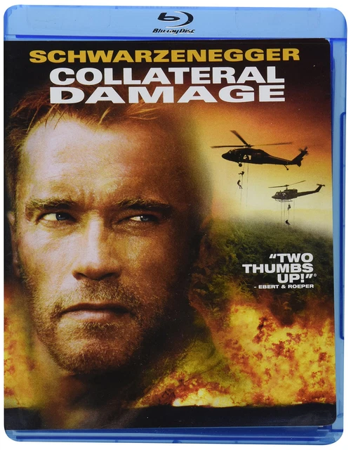 COLLATERAL DAMAGE (BLU-RAY) Arnold Schwarzenegger Elias Koteas ...