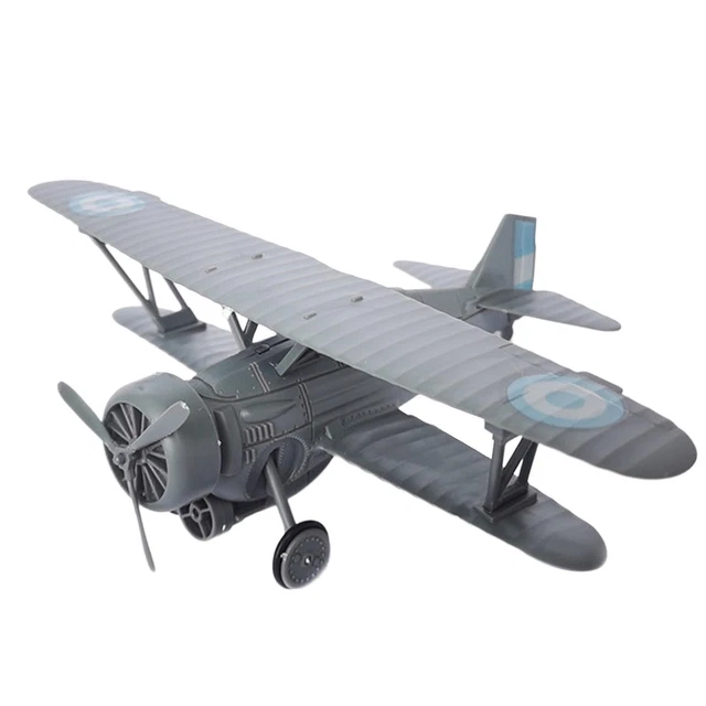DIY PLANE MODEL Playset Table Centerpiece Showcase Educational Toys 1: ...