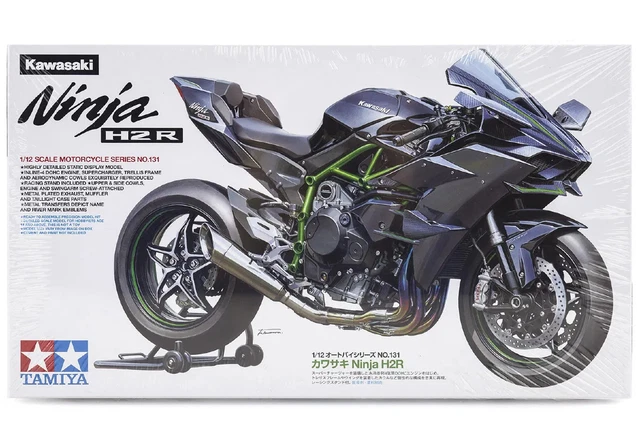 TAMIYA 1/12 KAWASAKI Ninja H2R Motorcycle Plastic Model Kit $82.90 ...