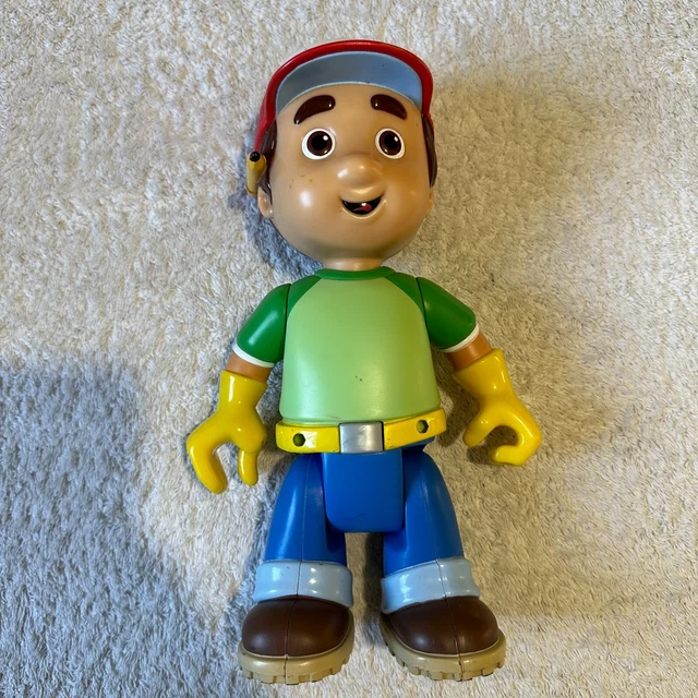 DISNEY MATTEL TALKING Handy Manny Toy Figure 2007 28cm Working With ...