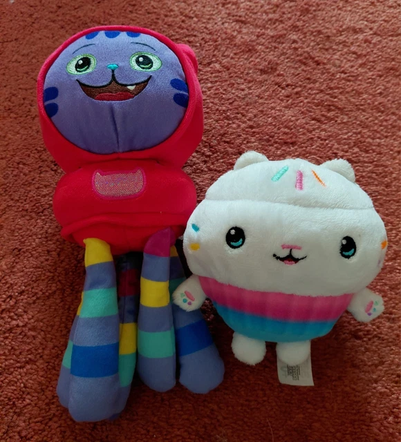 DJ CATNIP GABBY'S Dollhouse Posh Paws Plush Toy + small cat cake. FREE ...