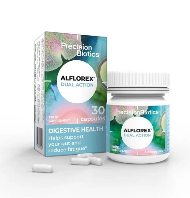 PRECISION BIOTICS ALFLOREX Dual Action Food Supplement £14.99 - PicClick UK