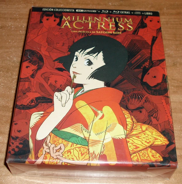 Millennium Actress Collector 4k Uhd Bd Extras Cd Book New Sealed