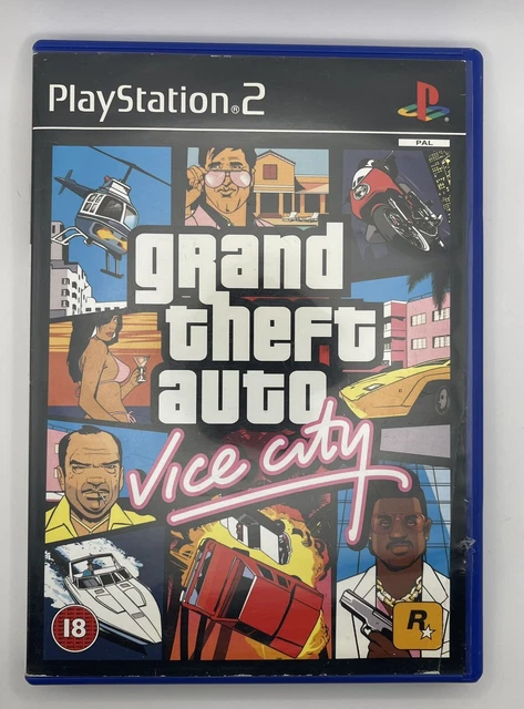 PS2 GRAND THEFT Auto Vice City + Map - UK PAL £7.50 - PicClick UK