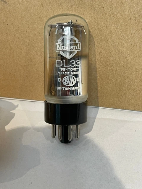 BOXED NOS MULLARD DL33 - 3Q5GT CV819 Vacuum Tube Valve Pentode free main land po £12.00 ...