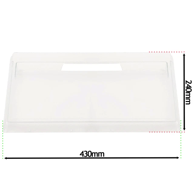 GENUINE HOTPOINT & Ariston Fridge Freezer Plastic Drawer Front Handle ...