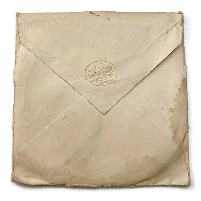 ORIGINAL WW1 DEATH Penny / Plaque SPARE Paper Issue Envelope Cover ...