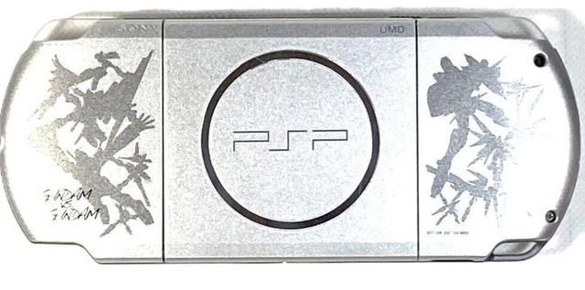 PSP 3000 GUNDAM VS Gundam Silver Limited Edition Console JP Tested W ...