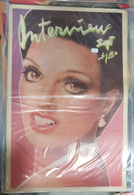 ANDY WARHOL INTERVIEW Magazine SEPTEMBER 1979 Liza Minnelli NICK NOLTE ...