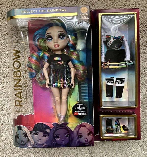 RAINBOW HIGH FASHION Doll Amaya Raine MGA Series 2 #572138 Sealed NIB £ ...