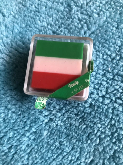 RARE VINTAGE ITALIAN FLAG ERASER FROM THE 70’s/80’s, PERFECT FOR ...
