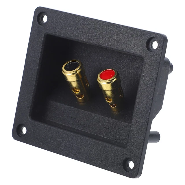 BINDING POST SCREW Cup Connector Speaker Terminal Plate Terminals ...