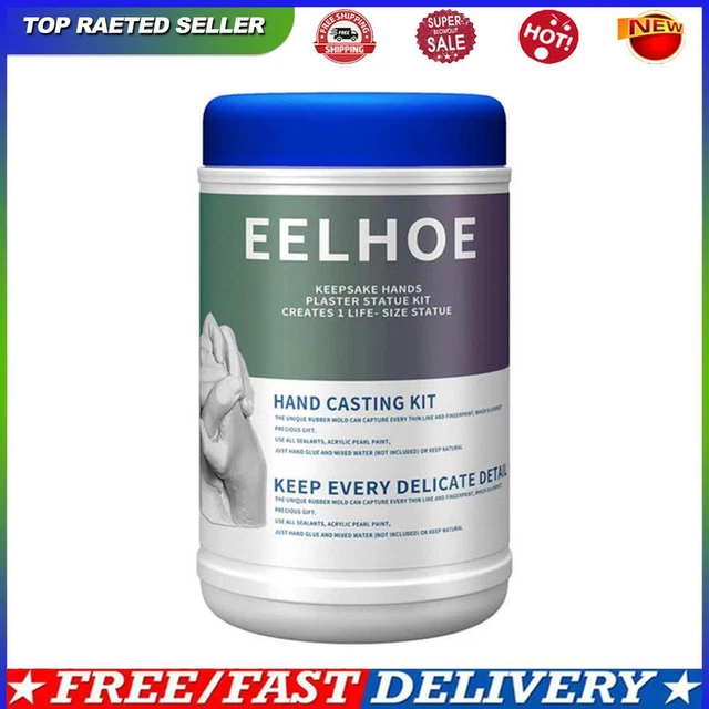 3D DIY HANDPRINTS Footprint Model Clone Powder Plaster Casting Memorial ...