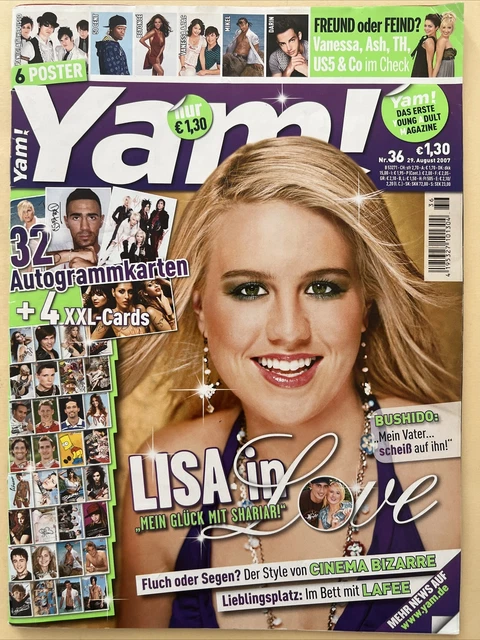 YAM! 36/2007 NO Angels Bushido LaFee Jessica Alba Ashley Tisdale Cinema ...