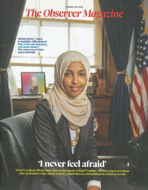 OBSERVER REVUE: ILHAN Omar,Marian Keyes, Maureen Paley, Mode, 2.2.20 ...