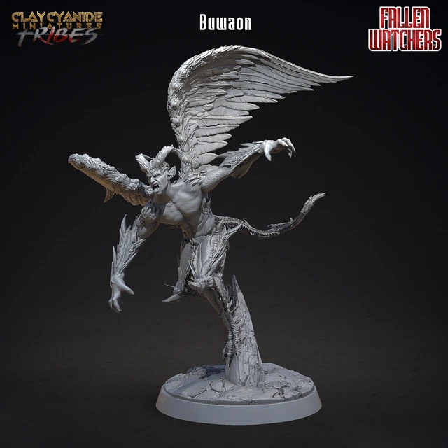 MAPPA DI OFFENDERE Demone Caduto Angelo per Ripiano Tavolo Spiele Come ...