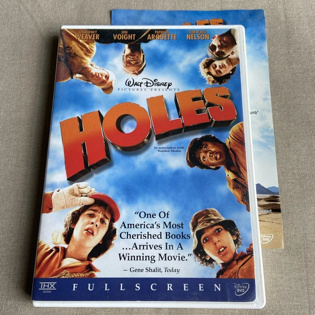 WALT DISNEY: HOLES (DVD 2003 w/ Guide FS) Louis Sachar Book Adaptation ...